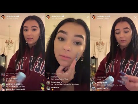Danielle Cohn On Instagram Live | April 17th, 2020