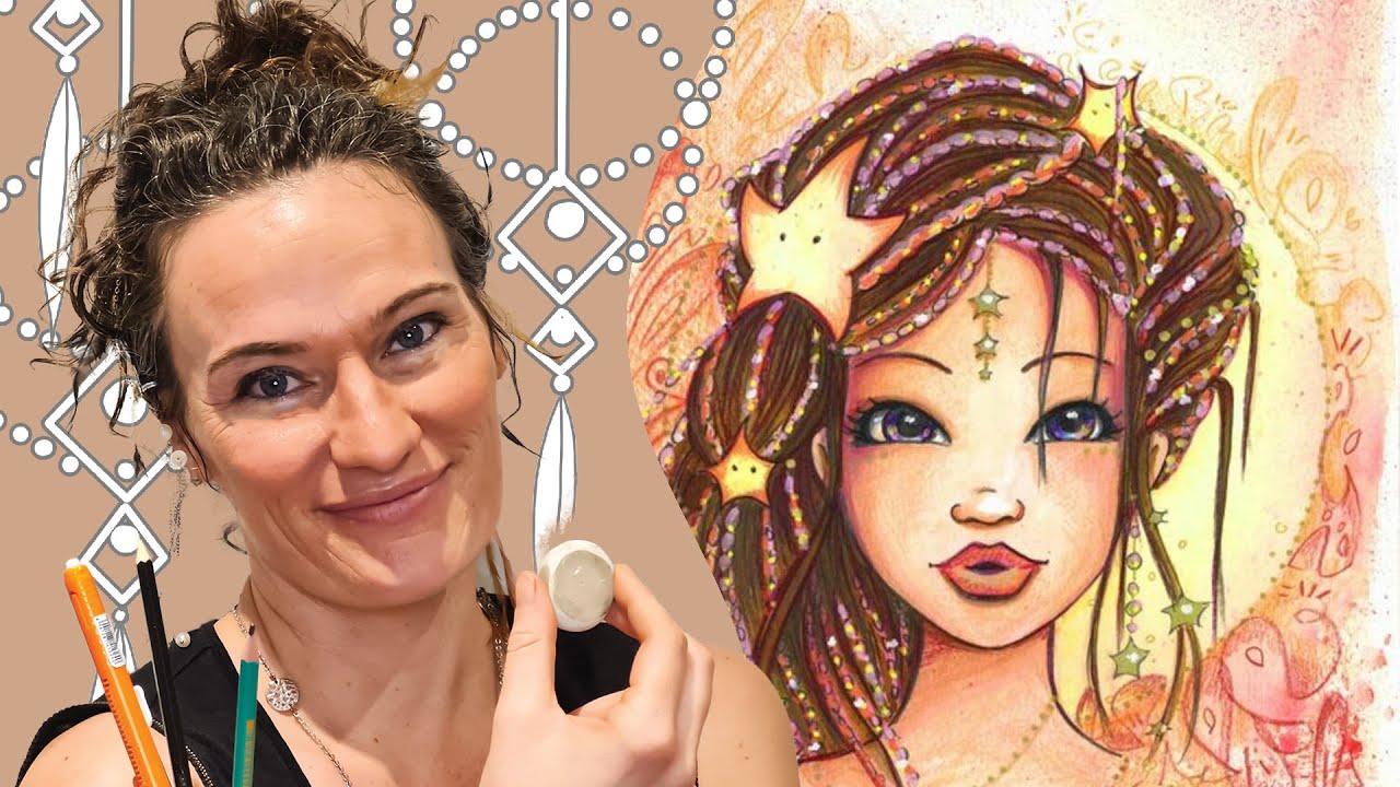 COURS DE DESSIN 🎃 28 BRILLER - Inktober ensemble - YouTube
