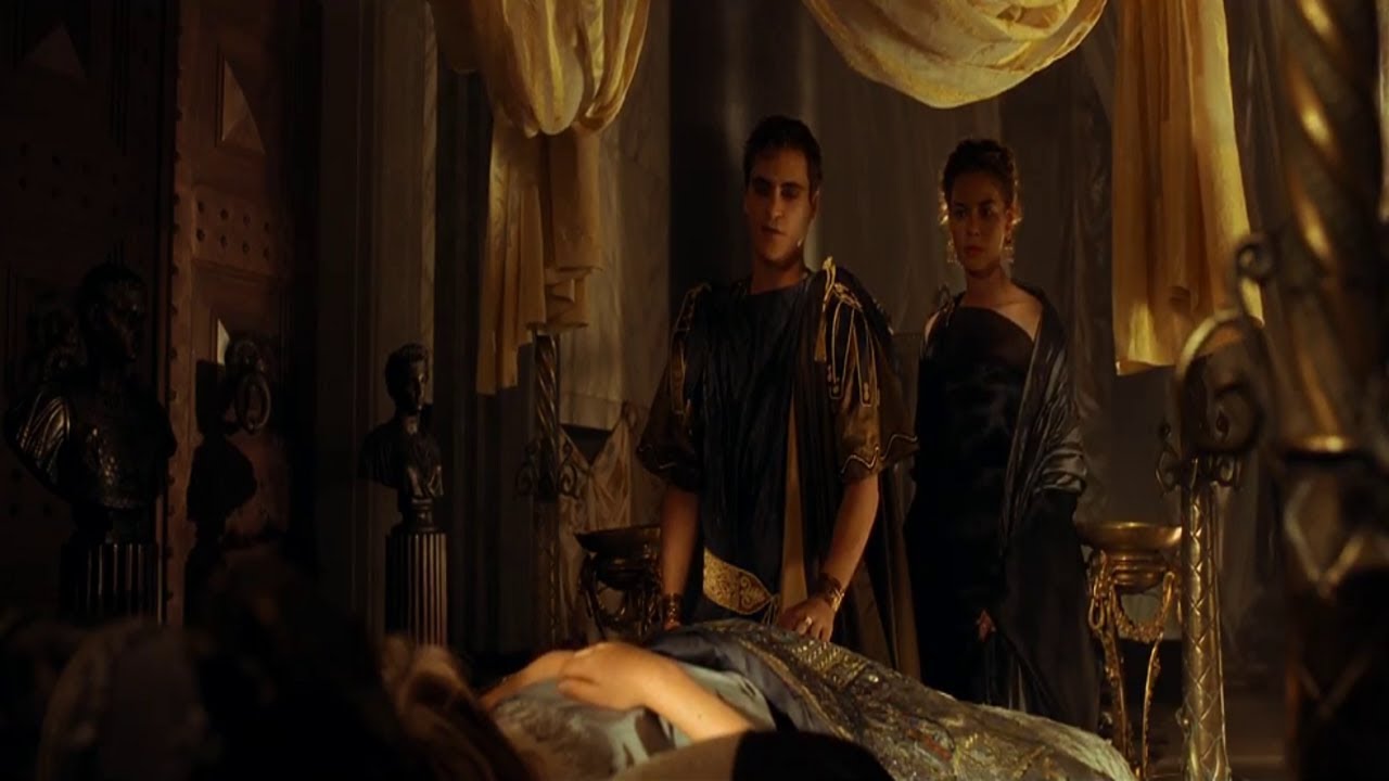 Commodus tells Lucilla about his plans HD - YouTube