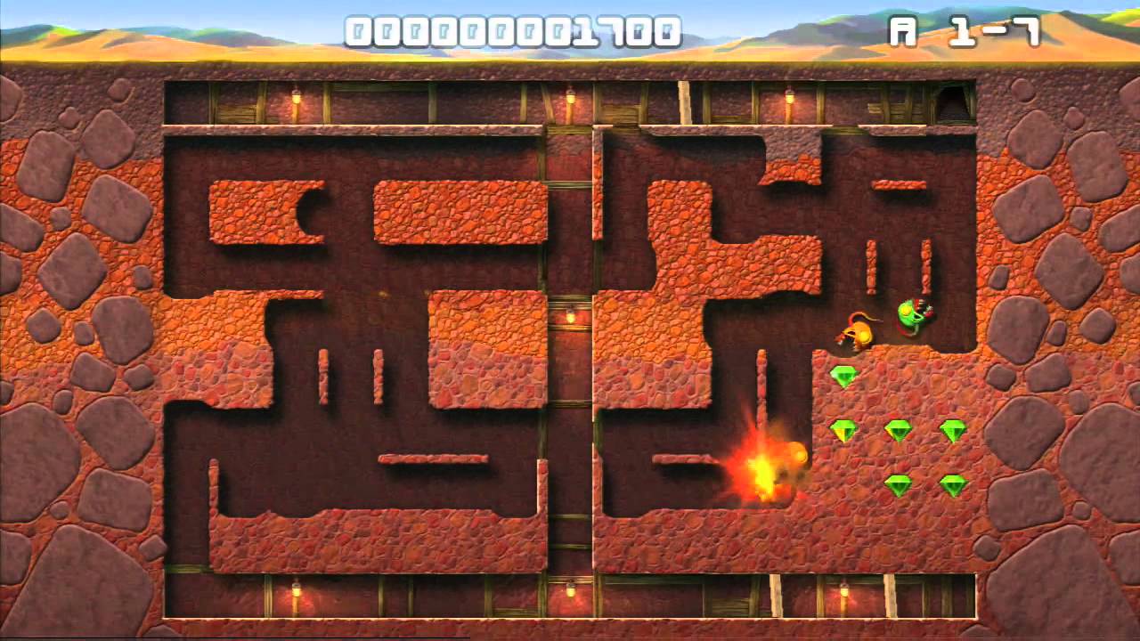 Digger HD Gameplay - YouTube