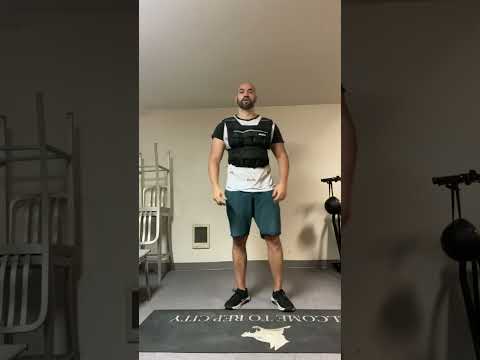 Day 1 Weighted Burpee Challenge(Burpees Giant) - YouTube