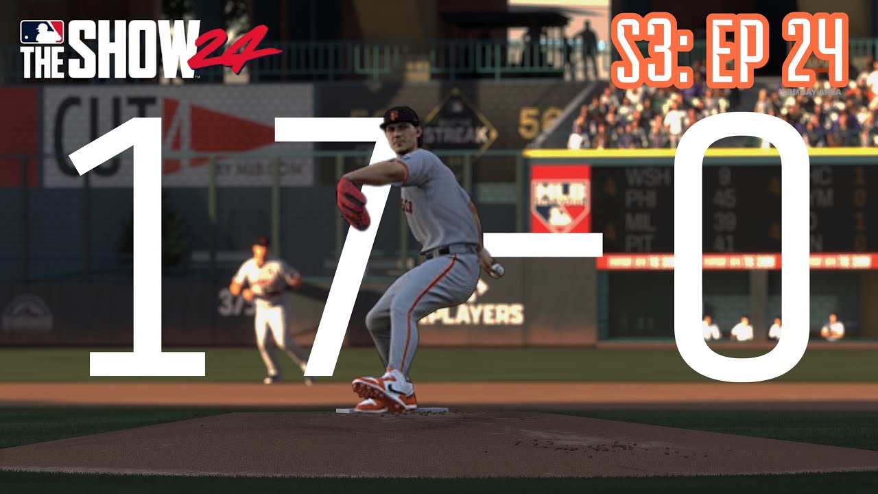 Keeping The Perfect Season Alive | MLB 24 Pitcher RTTS Episode 86 - YouTube