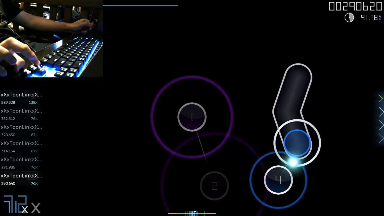 (For Christian) Proof I'm a left handed osu player - YouTube