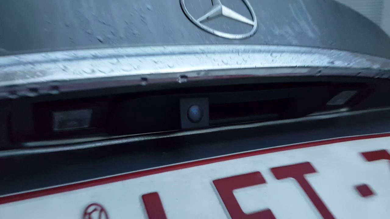 Mercedes gla aftermarket rear camera reverse - YouTube