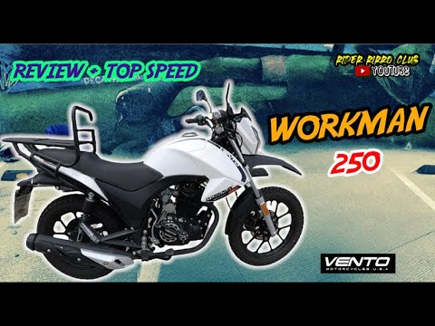 REVIEW VENTO WORKMAN 250😱LA MEJOR MOTO PARA DELIVERY? 😱TOP SPEED🤩TODO ...