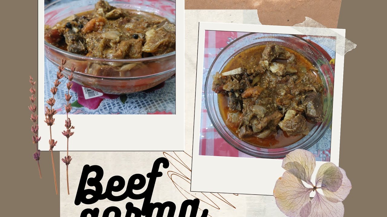 Beef qorma/how to cook perfect beef qorma at home @cooking with salma ...