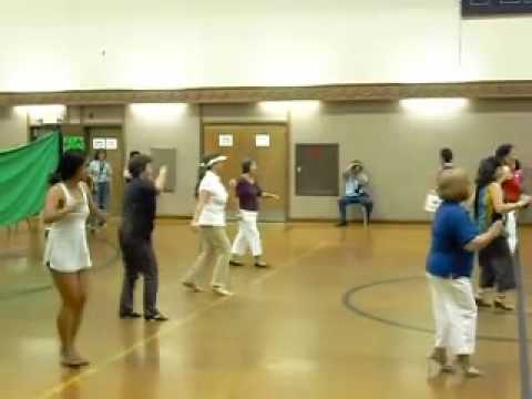 Filipino Fiesta 2010 Sacramento - Tik Tok Line Dance - YouTube