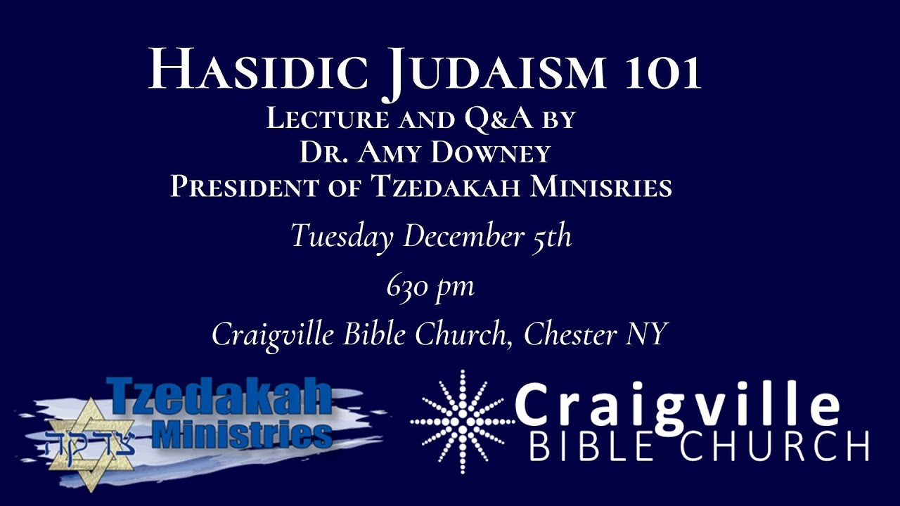 Hasidic Judaism 101 with Dr. Amy Downey - YouTube