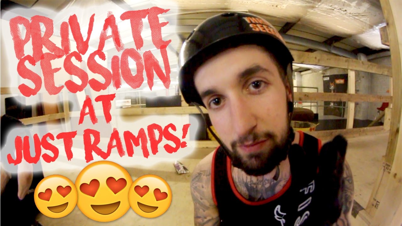 CRAZY PRIVATE SKATEPARK SESSION AT JUST RAMPS! - YouTube