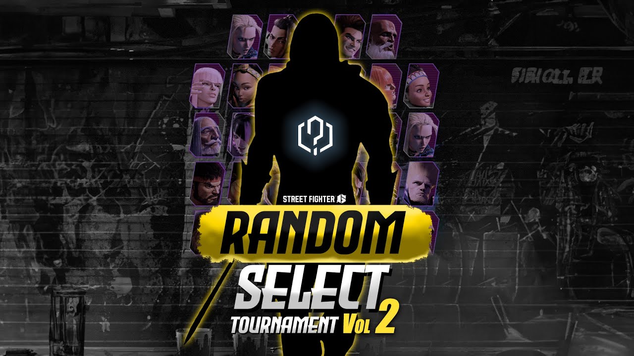 RANDOM SELECT Tournament Vol 2 #streetfighter6 by dp society - YouTube