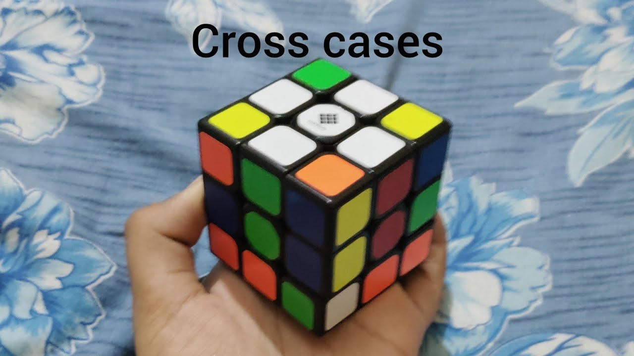 how to make cross on Rubik's Cube// solve every case#cube #puzzle # ...
