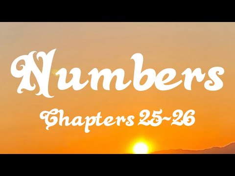 Numbers 25-26 - YouTube