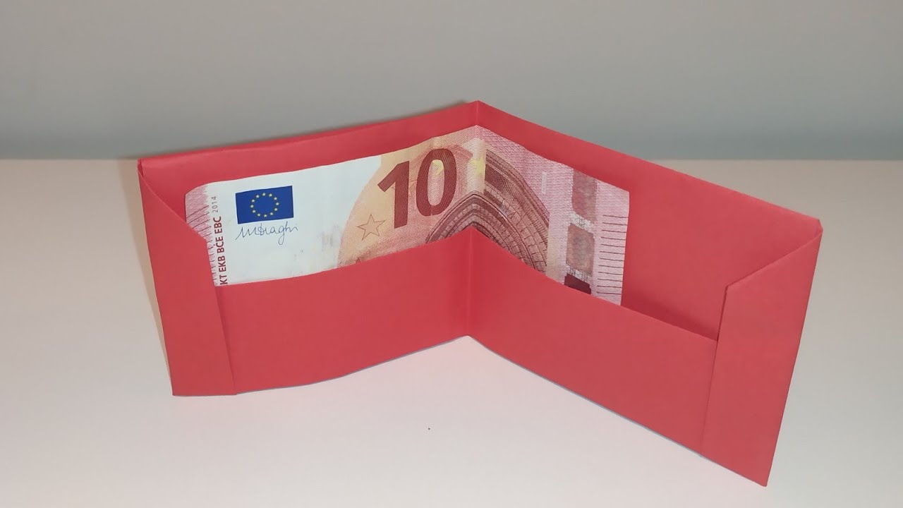 ¿Como hacer una cartera de origami? - papel - ( Origamis De Marc ...