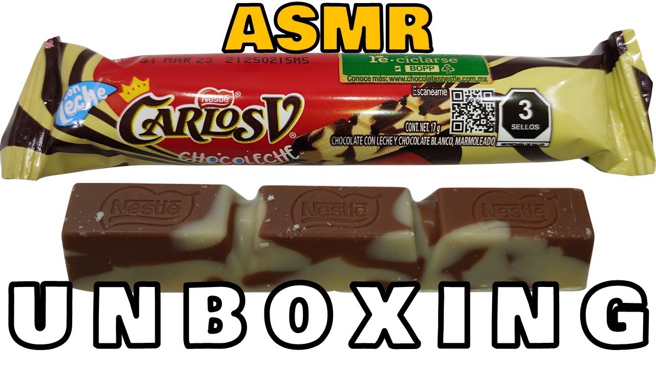 NESTLE - Carlos V Chocoleche Chocolate (17 g) - UNBOXING - YouTube