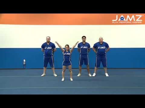 JAMZ Cheer Glossary 180 Stunt - YouTube