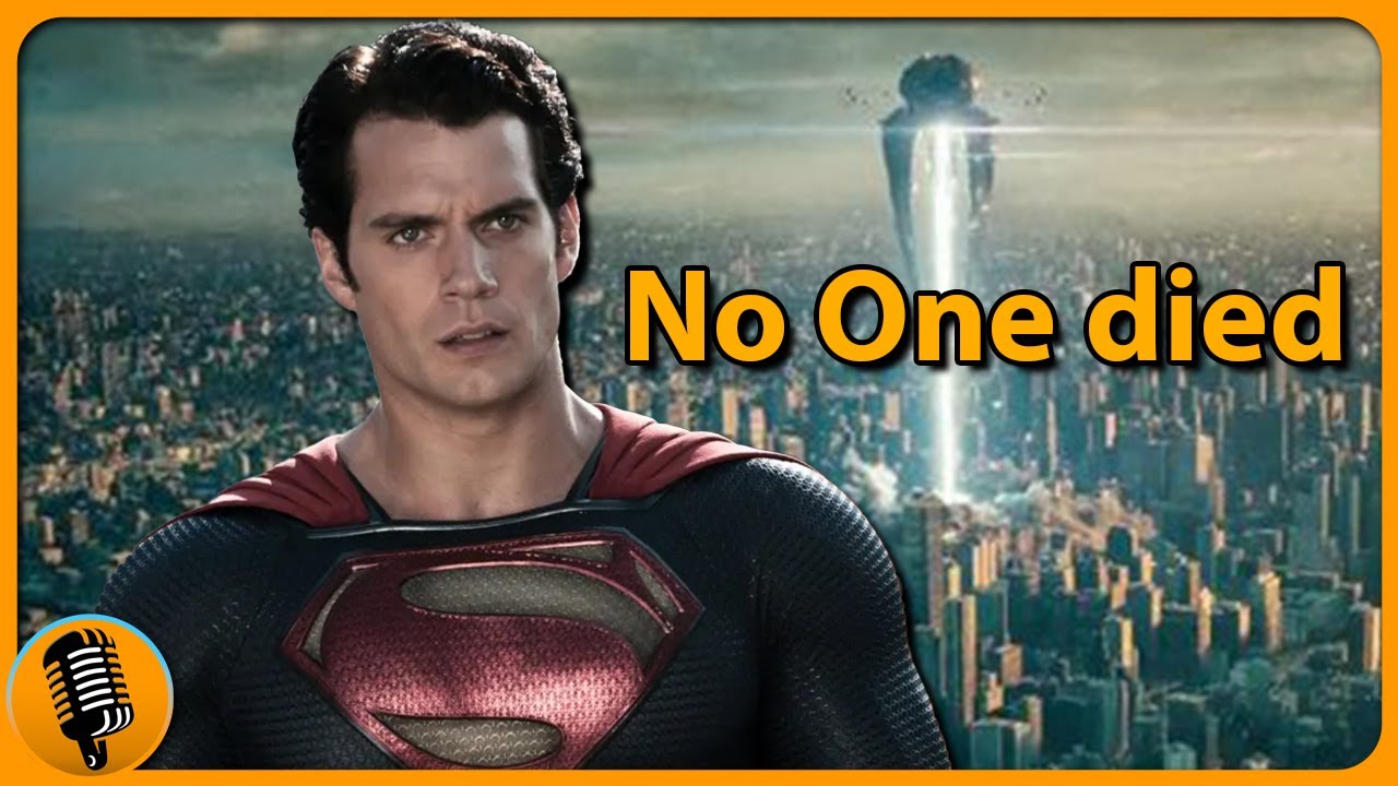 How NO ONE died during Finale of Man of Steel Explained by Storyboard ...