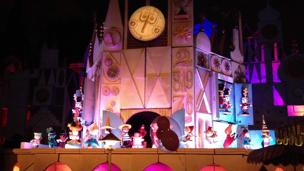 It's a Small World Clock Tower Parade - YouTube