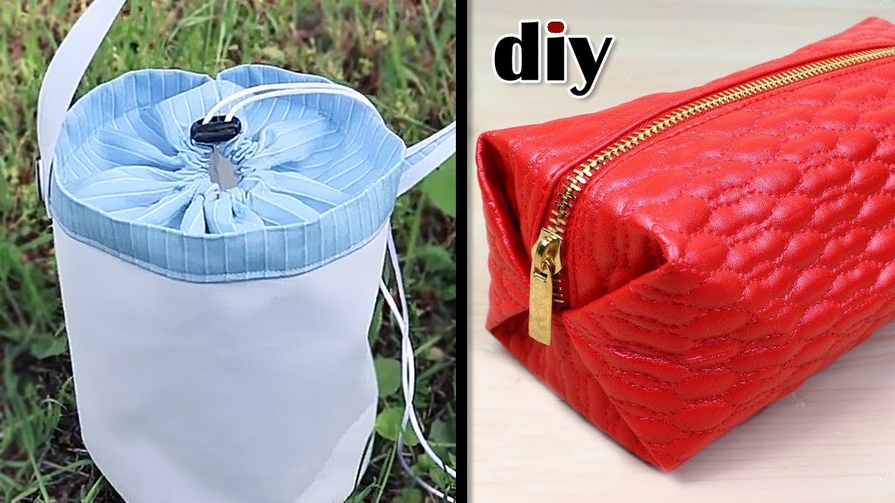 DIY UNUSUAL DESIGN BAGS FOR WOMAN ~ Easy Making Tutorial In 15 Min ...