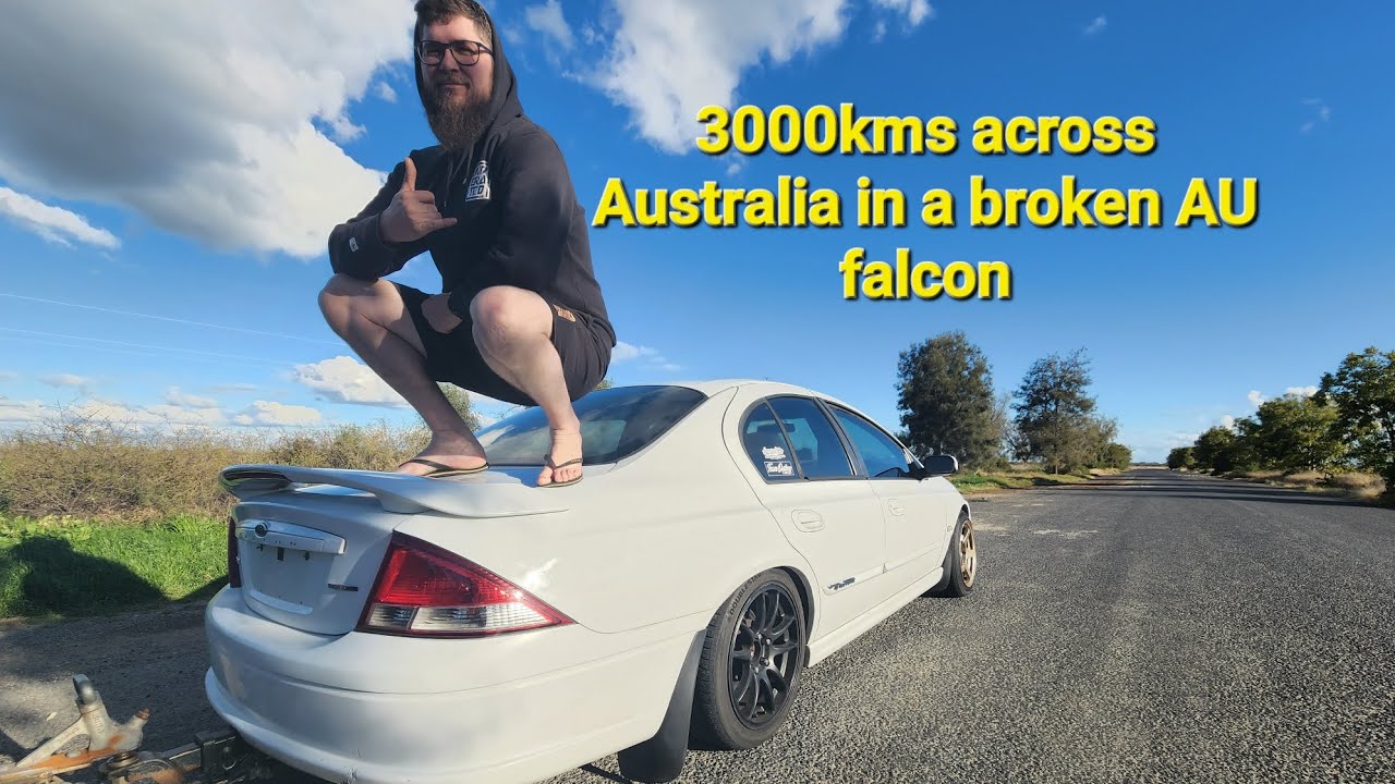 Travelling halfway across Australia in a broken Ford Falcon! - YouTube