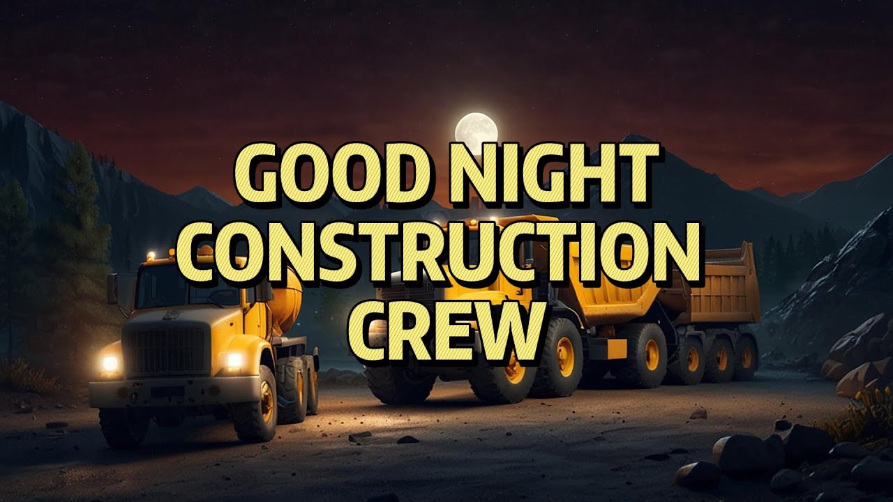 Bedtime Story - Good Night Construction Crew - YouTube