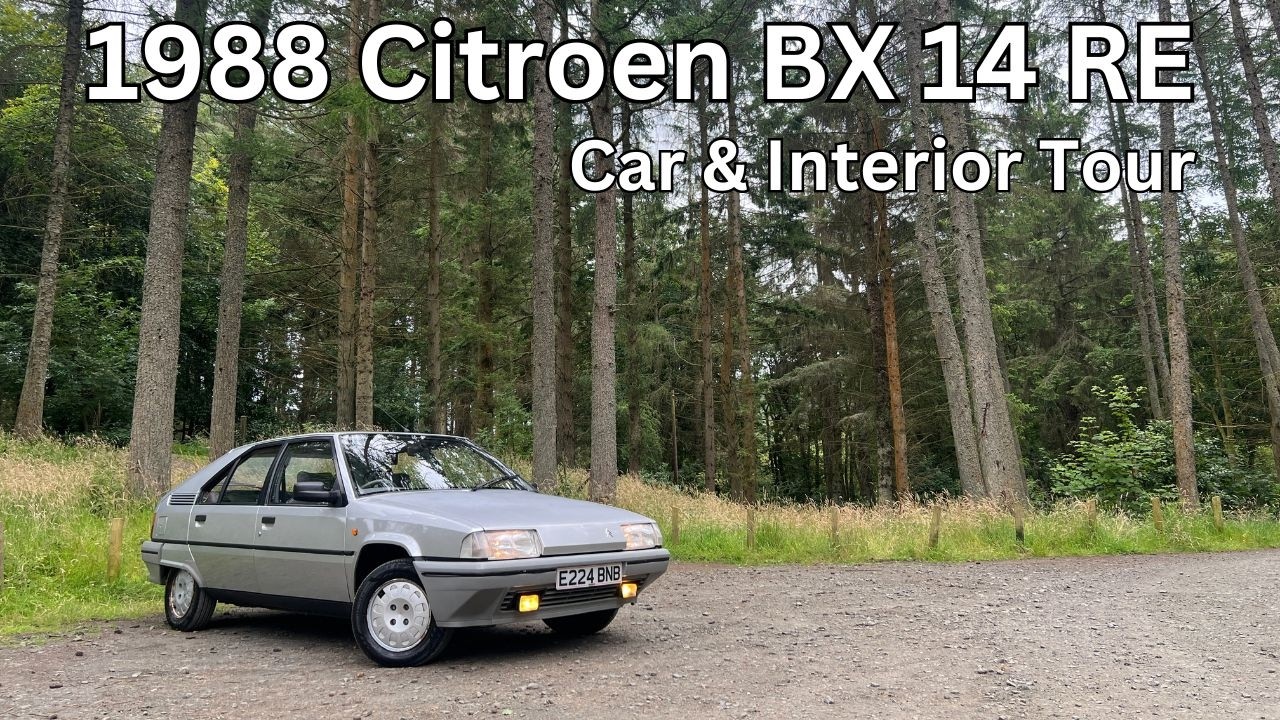 1988 Citroen BX 14 RE UK REVIEW - YouTube