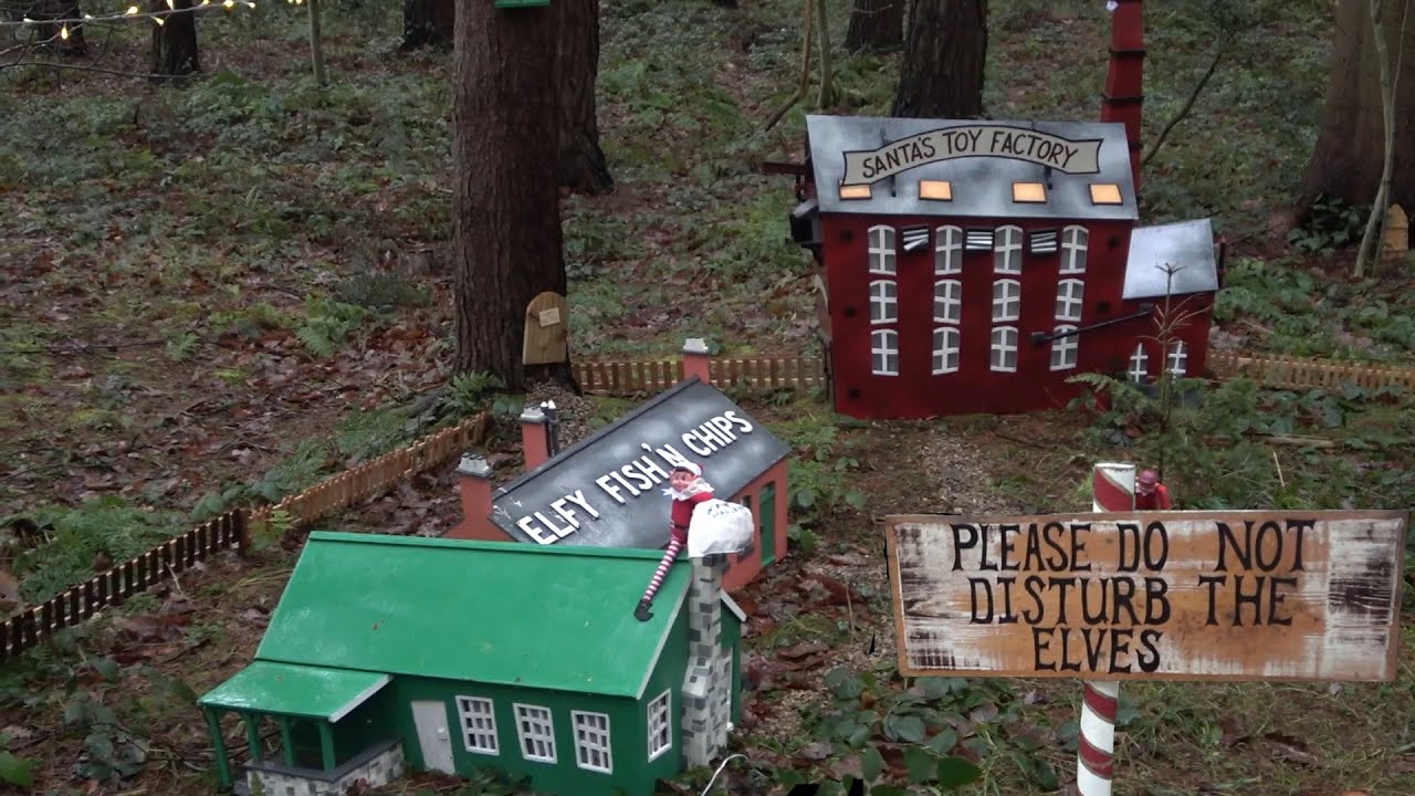 Beamish Christmas Elf Woods - YouTube