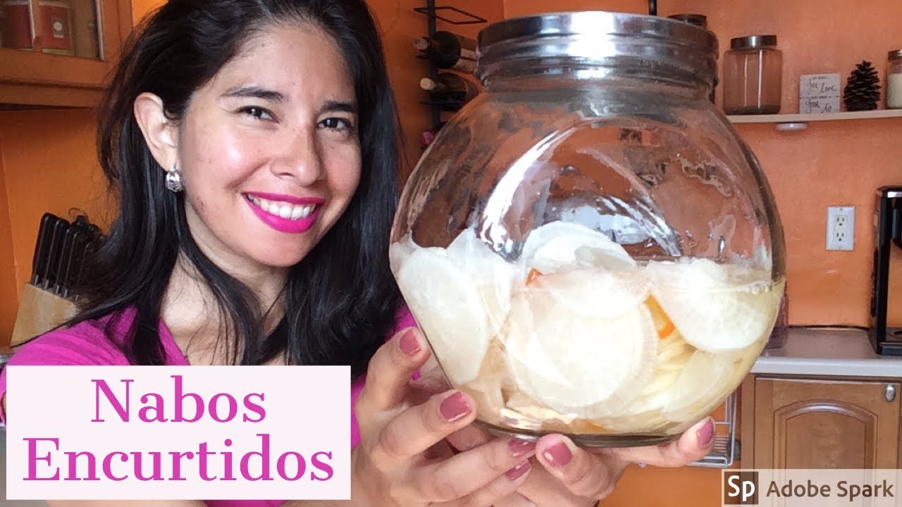 Receta de Nabos Encurtidos Facil - YouTube