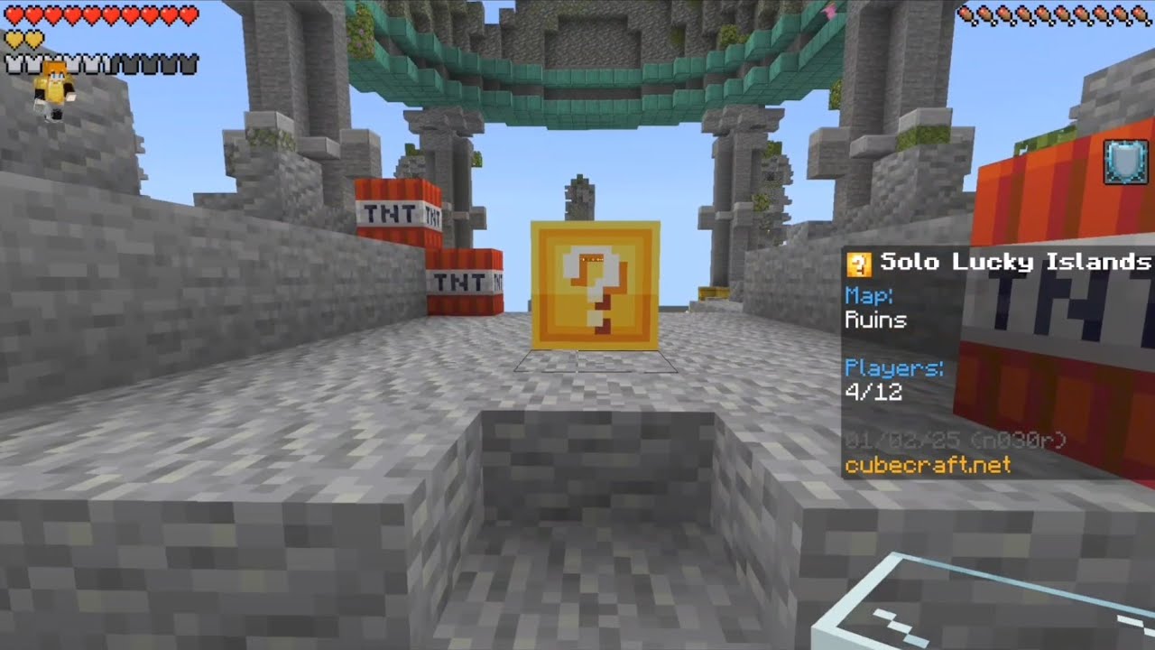 Lucky Blocks de CubeCraft Gameplay Completo Sin Voz #1 - YouTube