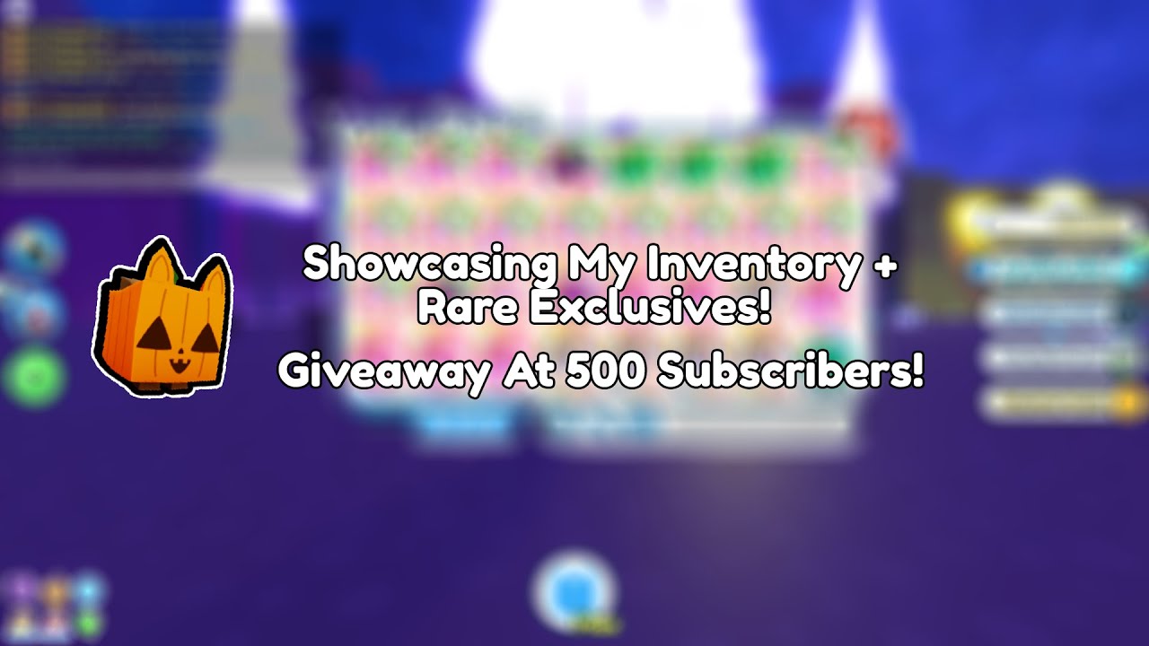 SHOWCASING MY PET SIM X INVENTORY + RARE EXCLUSIVES! ☄️ - YouTube