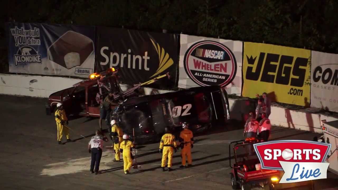 Late Model Flips @ Kingsport Speedway - YouTube