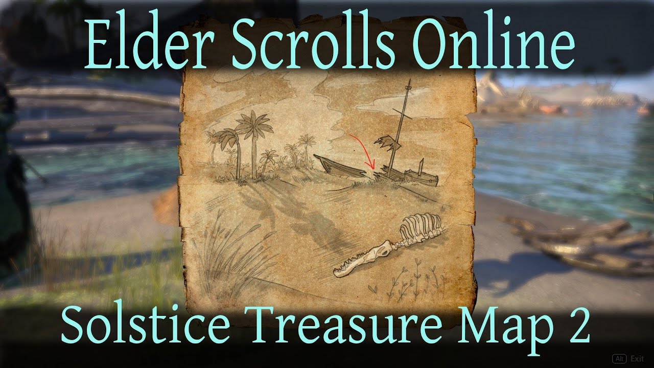 Solstice Treasure Map 2 [Elder Scrolls Online] ESO - YouTube