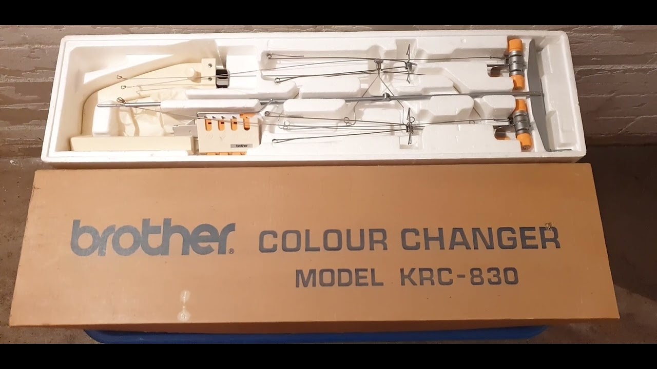 Brother KRC-830 Farbwechsler - YouTube