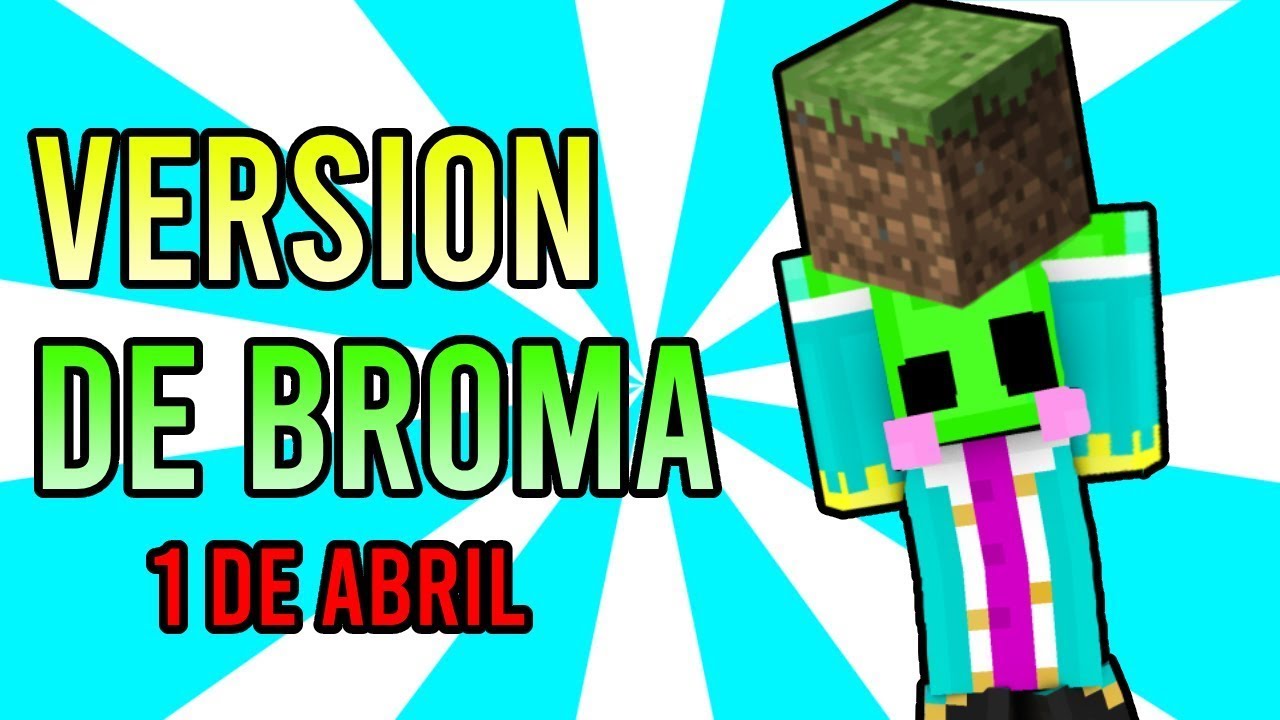 Como descargar La version de broma de Minecraft - YouTube