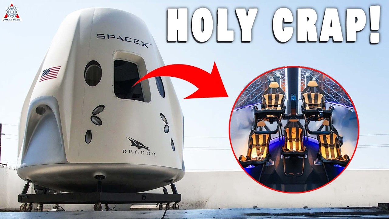 It's mind-blowing! What inside the SpaceX Dragon Interior shocked NASA ...