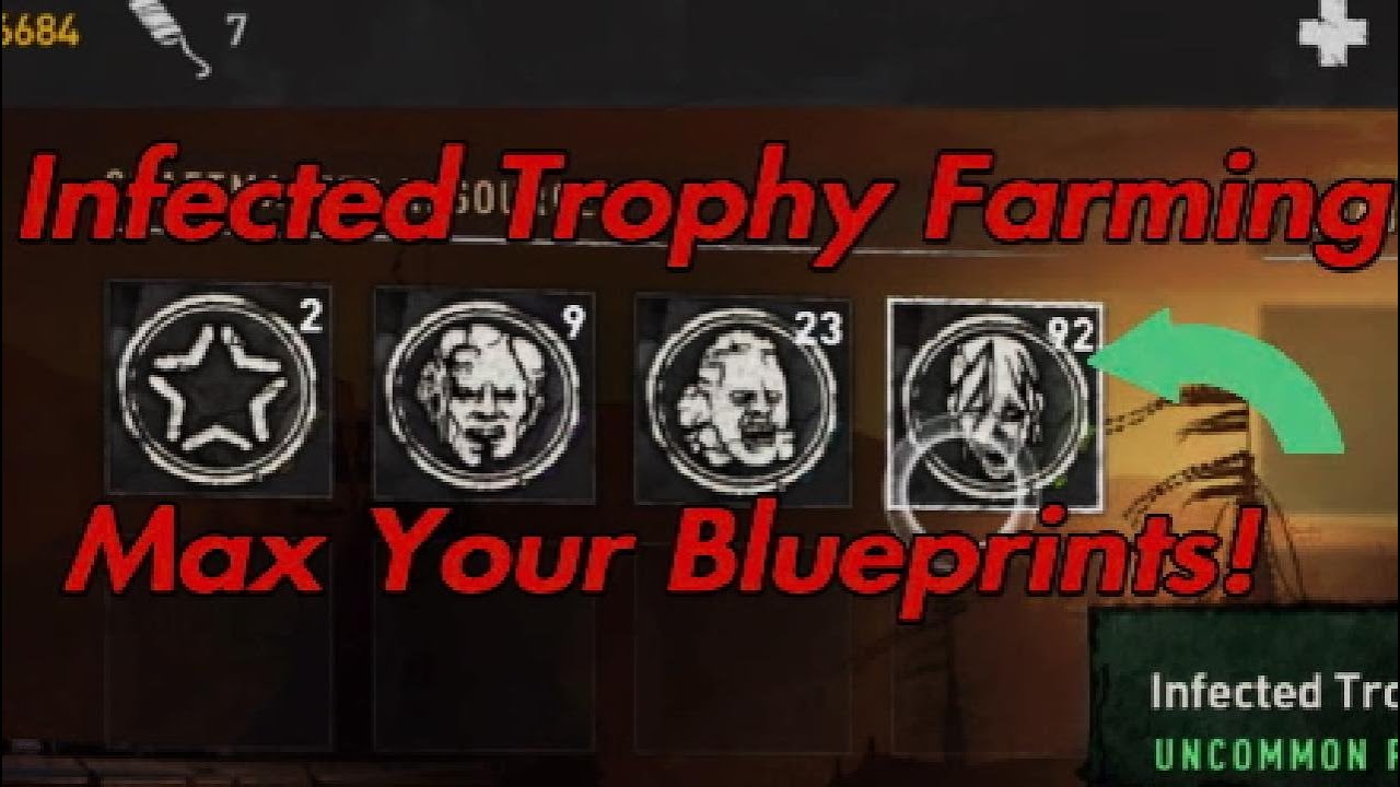 Infected Trophy Farming DL2 Simple Method - YouTube