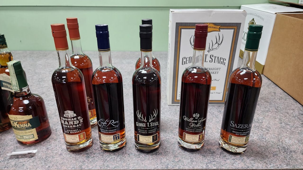 All the BTAC in one place #bourbon #happnewyear - YouTube