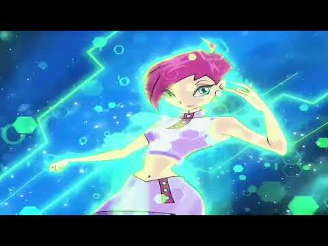 Winx Club Charmix Nickelodeon Transformation with Roxy and Daphne in reversed