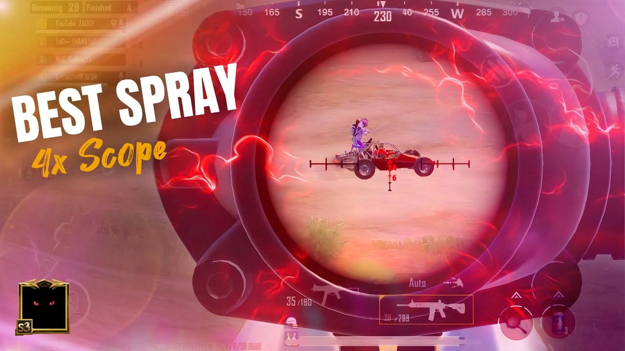 Best Spray With 4x Scope..🥵 | YouTube ZADDY - YouTube