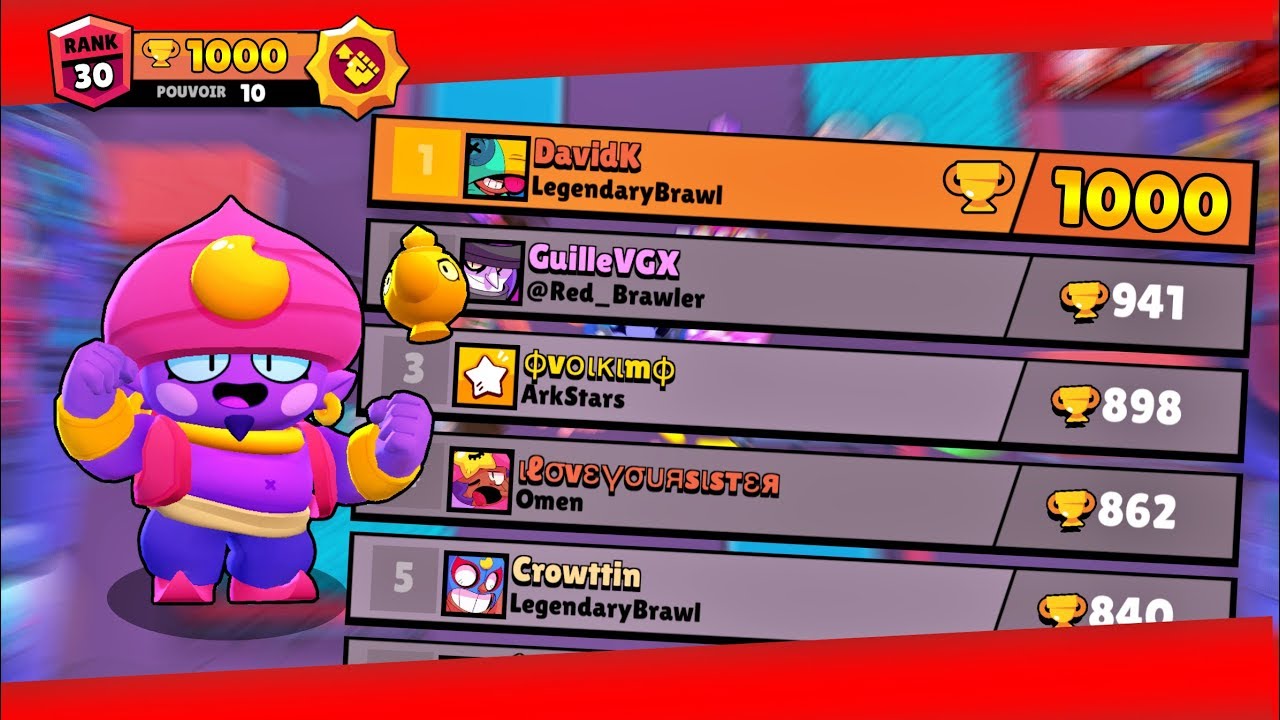 BRAWL STARS OBJECTIF DJINN 1000 TROPHÉES en SOLO - YouTube