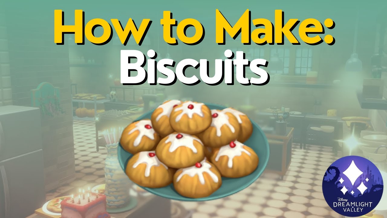 How to Make Biscuits in Disney Dreamlight Valley - YouTube