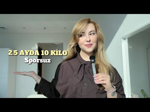 2.5 AYDA 10 KİLO VERDİM Sporsuz ve Aç Kalmadan #diyet #diet 