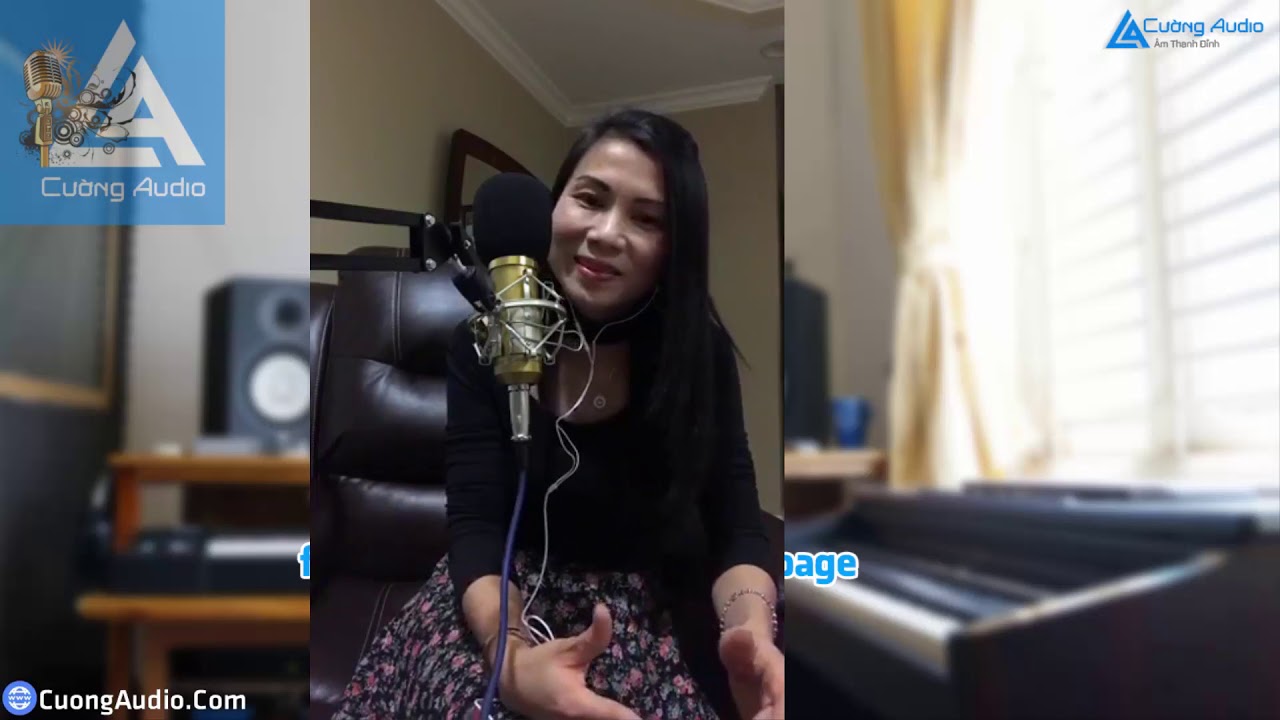 Hoa Tím Người Xưa | Bella Cover | Micro Thu Âm AMI BM900, Sound Card ...