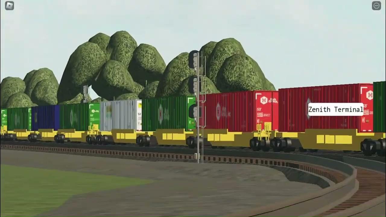 (Roblox) Southline District RO Scale. CSX trains, more Heritage units, and more! Railfanning ...