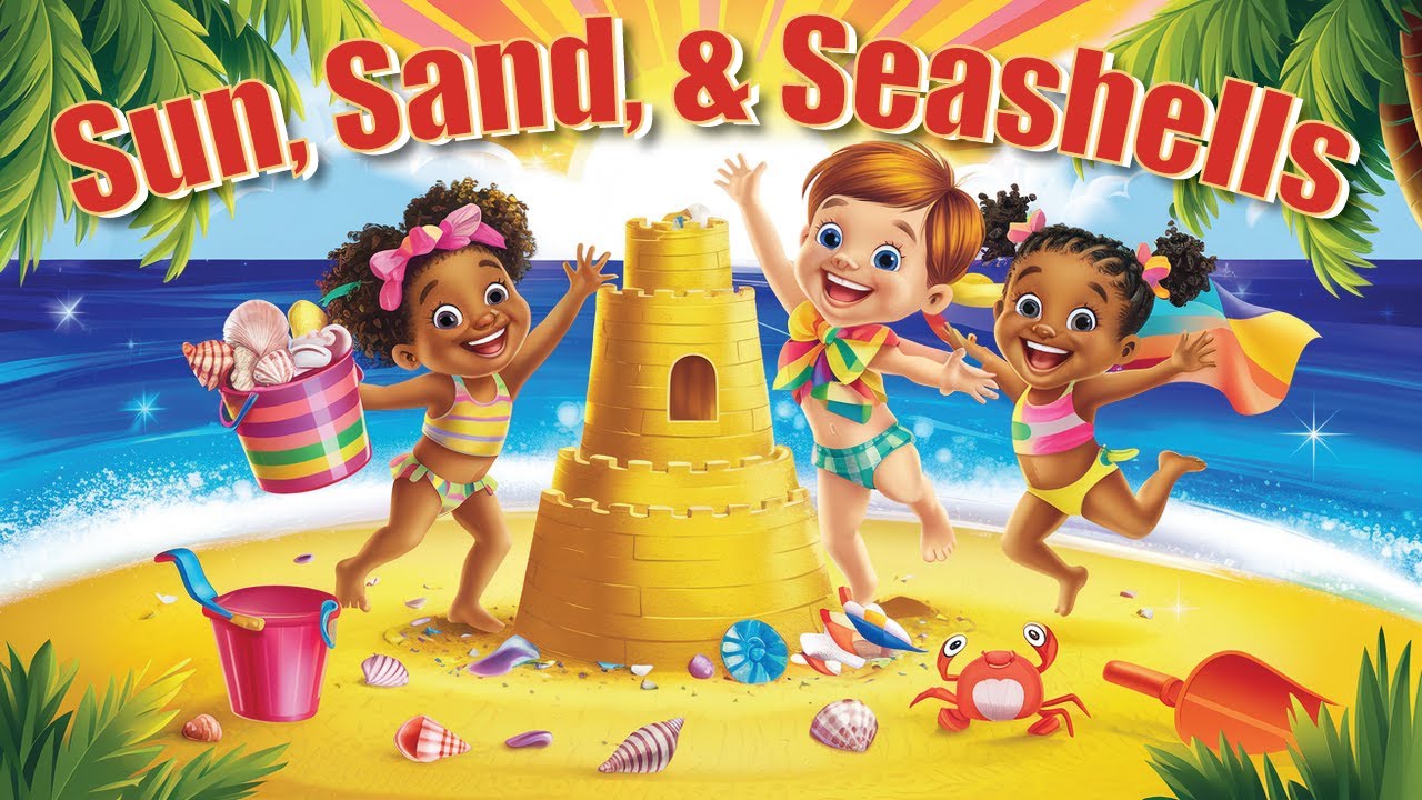 Sun, Sand, and Seashells | Fun Kids Beach Song | Dance & Sing Along ...