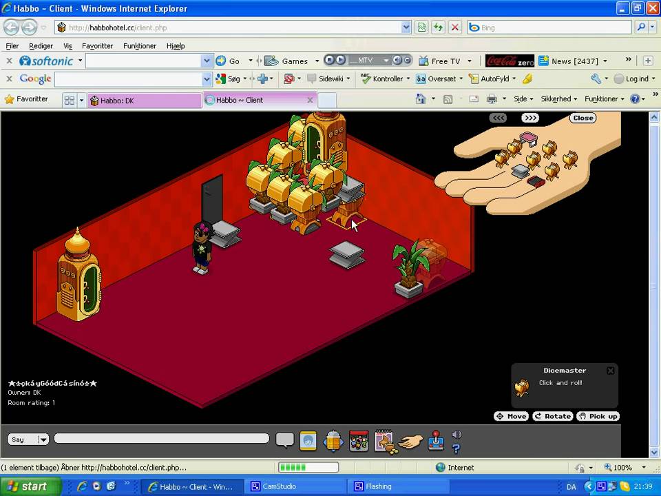 how to make a casino in habbo retro BY DK - YouTube
