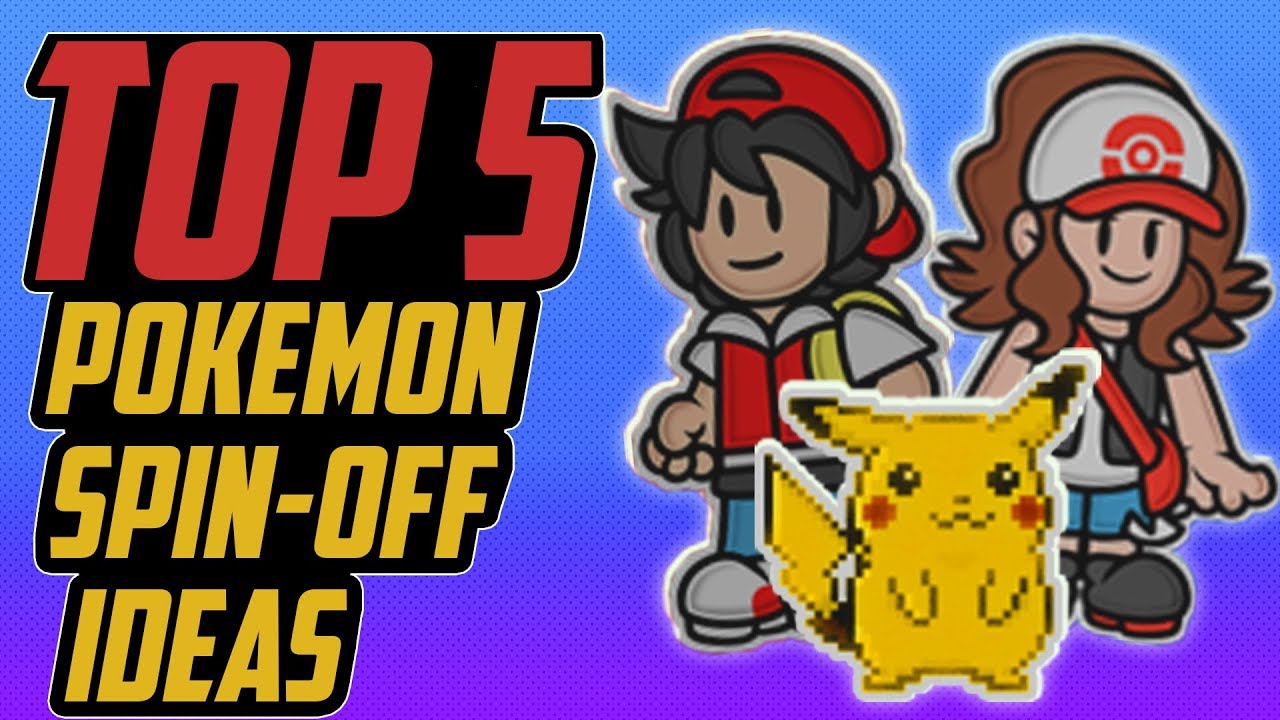 Top 5 Pokemon Spin-Off Game Ideas I Would Like To See - YouTube