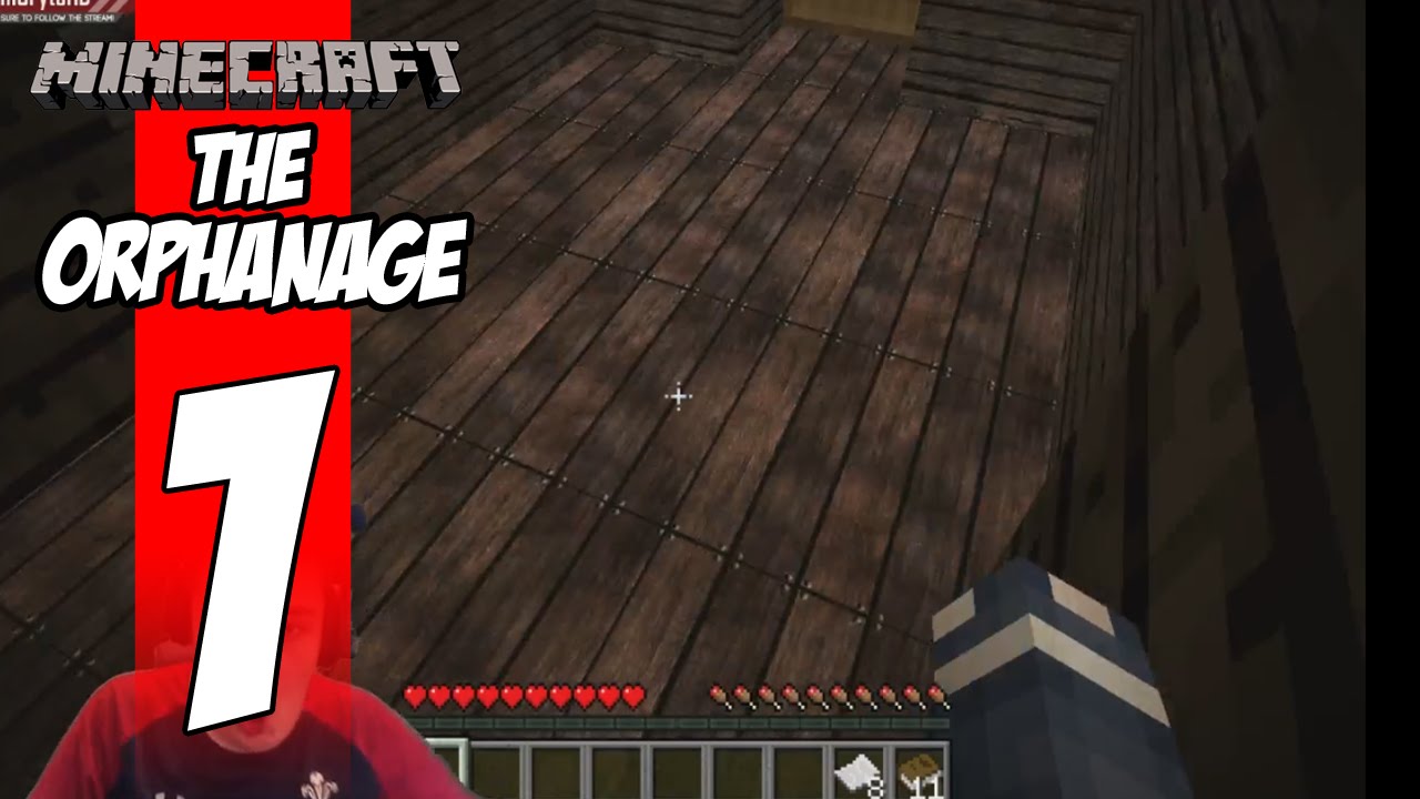 Minecraft: The Orphanage w/SpaceDux (Minecraft Horror map for Halloween ...