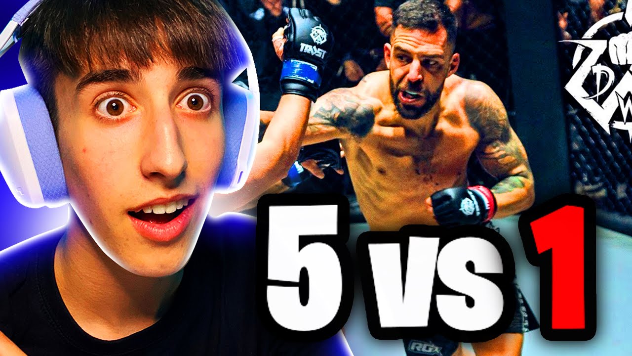 5 vs 1 - LAST SURVIVOR || REACCIÓN AL DOGFIGHT WILD TOURNAMENT 2nd ...