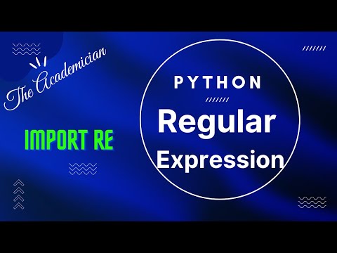 [PY 17] Regular Expression match(), fullmatch(), search(), findall(), finditer(), sub() in Python