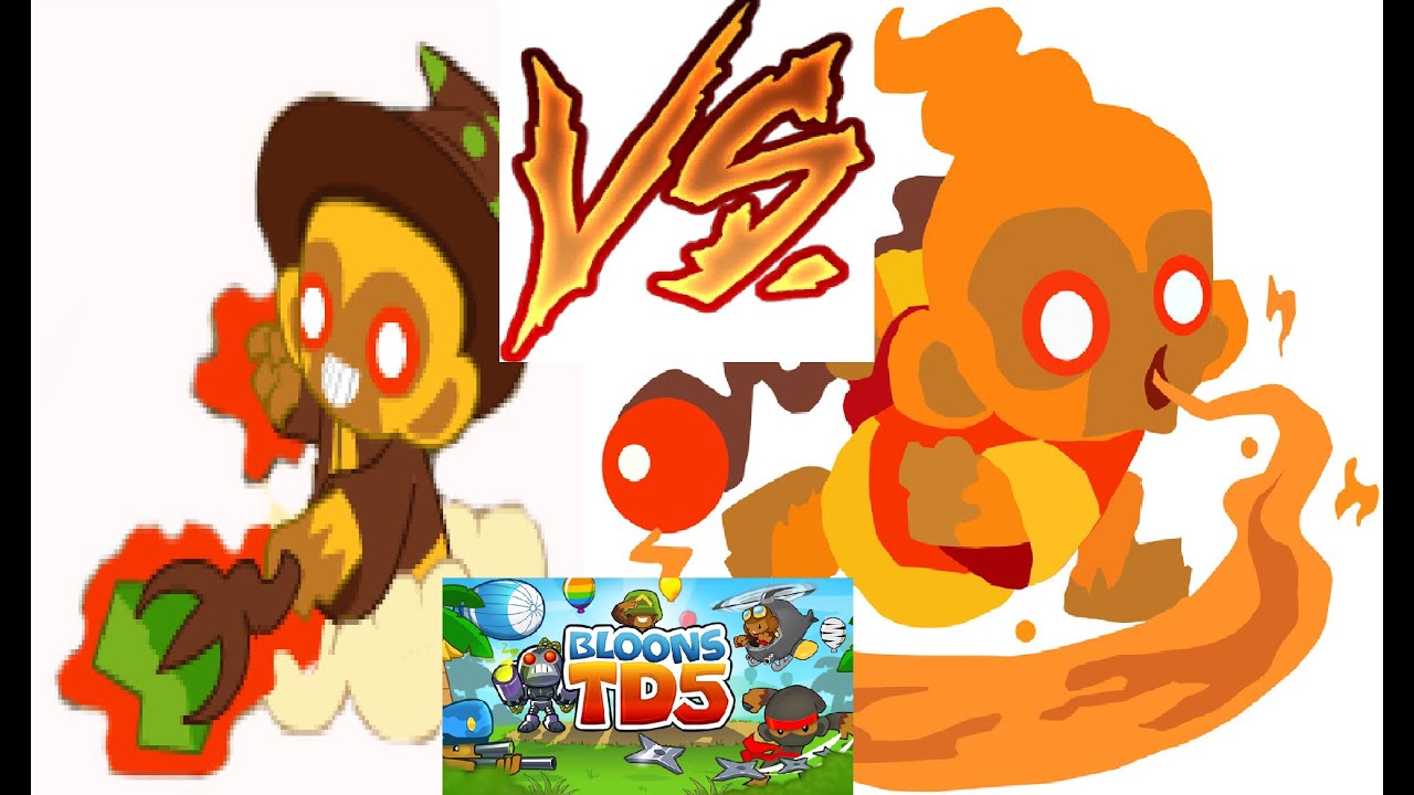 BTD5| Wizard| Summon Whirlwind Vs. Dragon Breath - YouTube